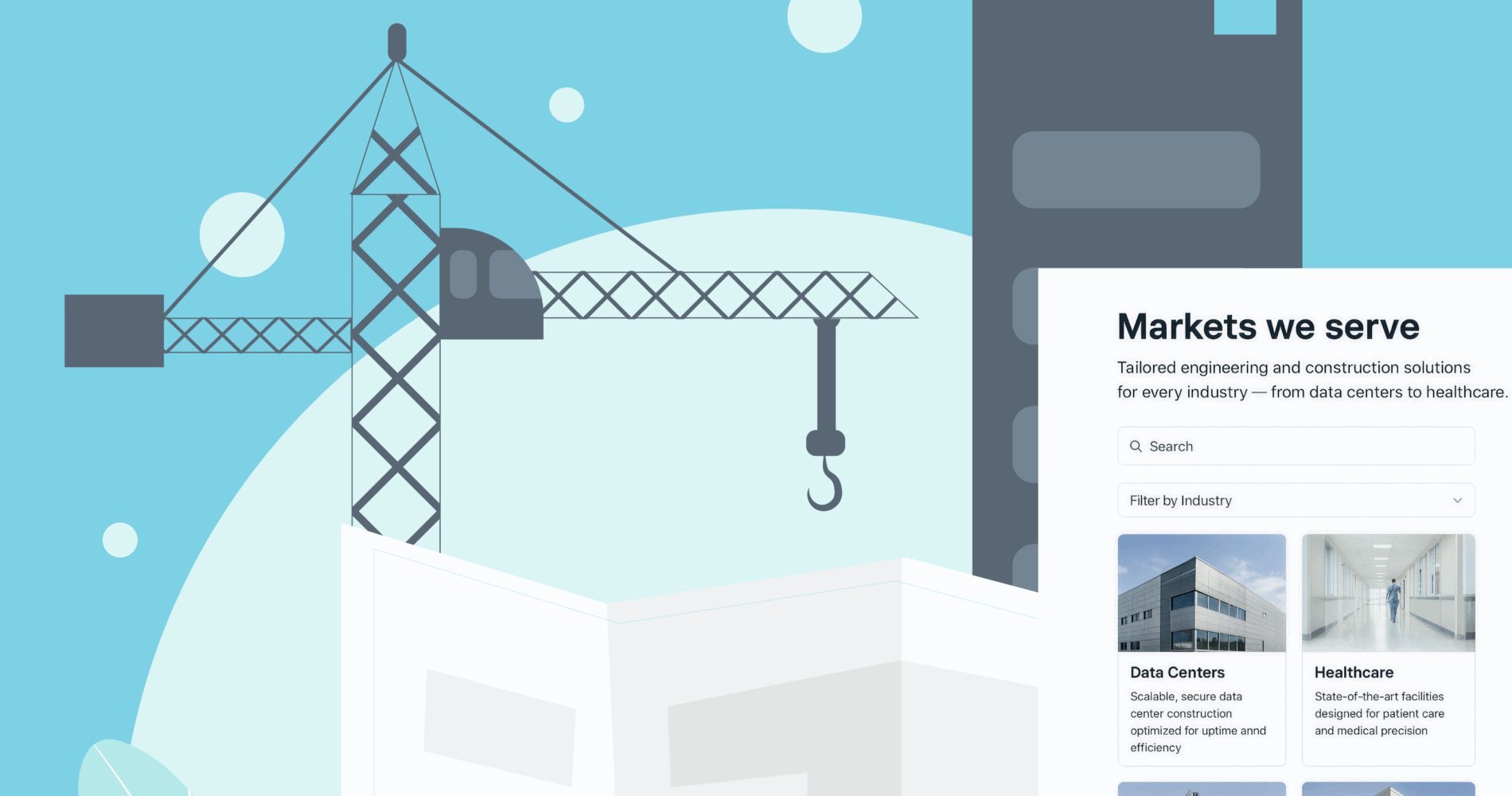 Why your AEC website needs a markets section - Echo Design Group